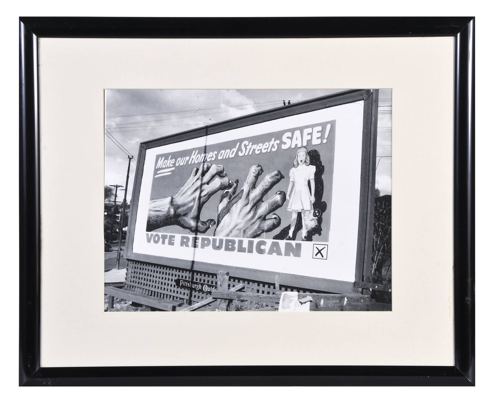 A Mid 20th Century Gelatin Silver Print Of A Provocative Republican ...