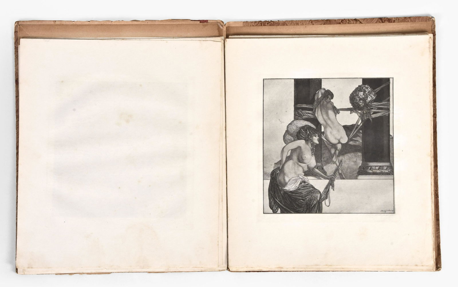 A Lot Of Thirty Erotic Heliogravures By Franz Von Bayros Aka Choisy Le Conin Auction