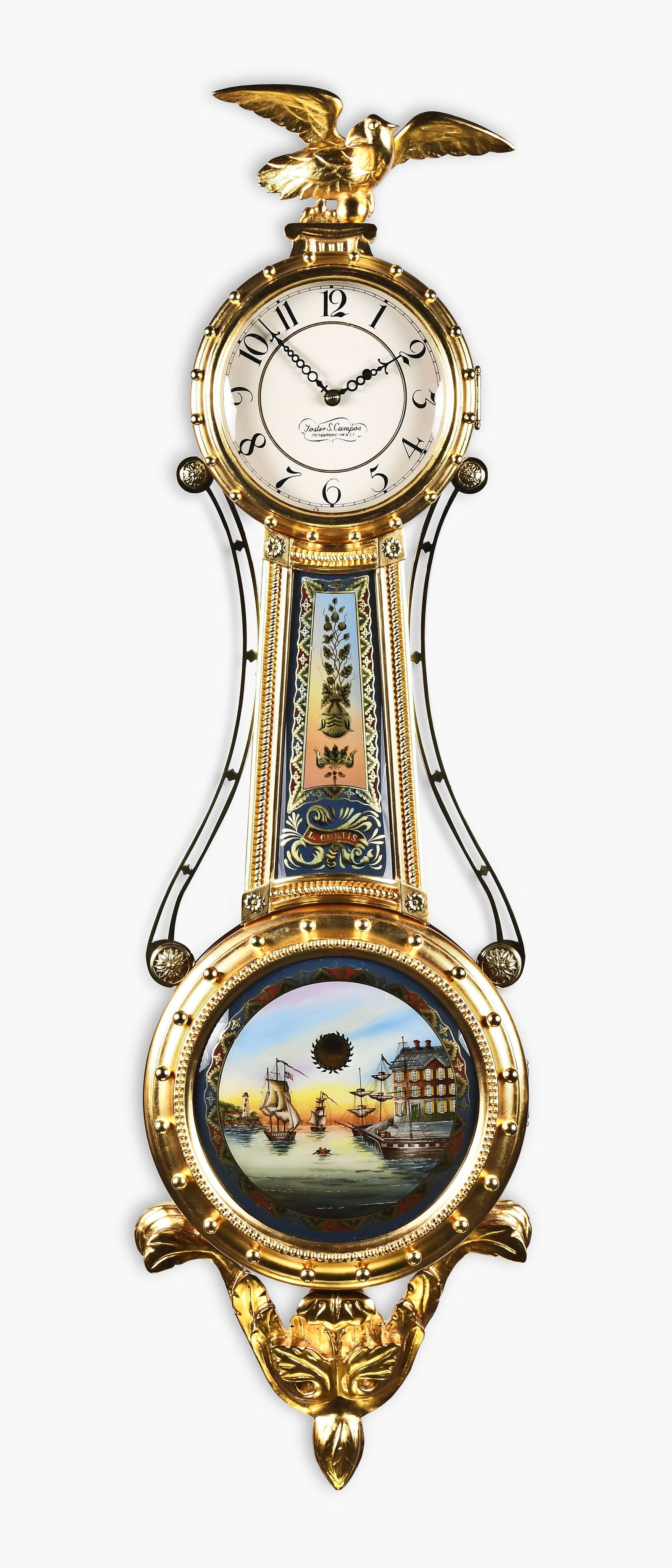 Foster Campos Girandole Clock Auction