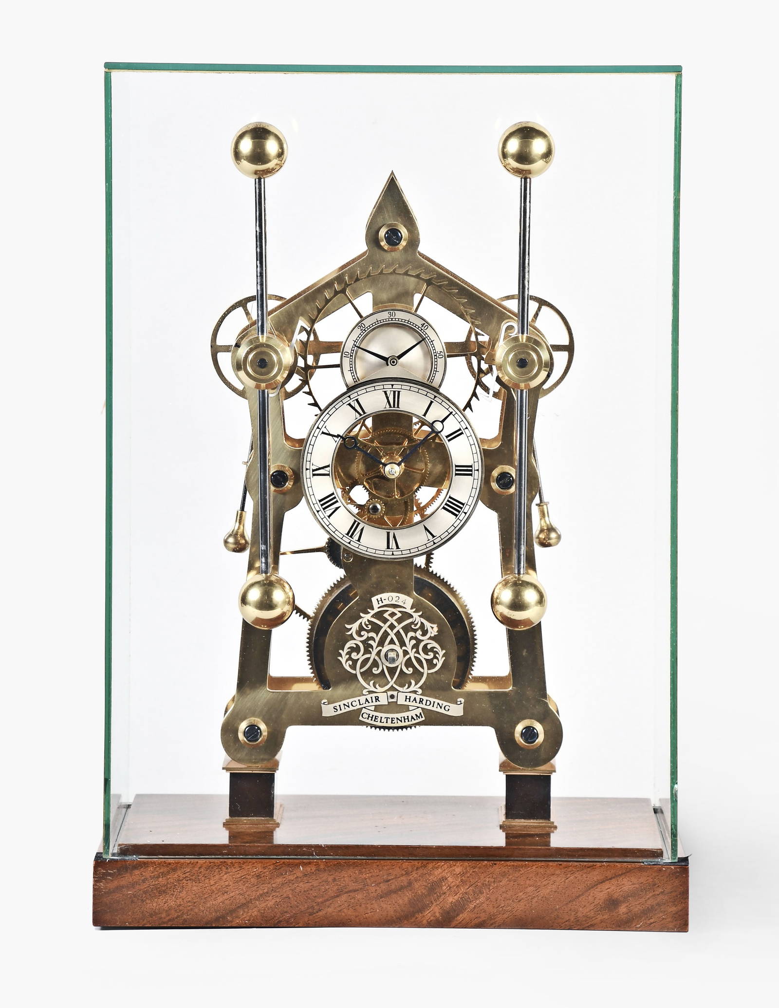 A Late 20th Century Skeletonized John Harrison Sea Clock By Sinclair ...