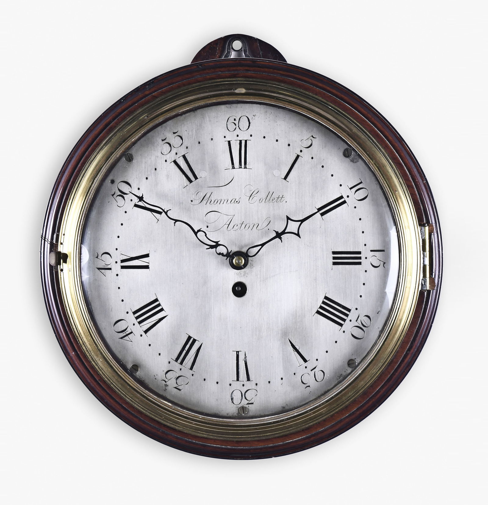 A Late 18th Century English Dial Clock By Thomas Collett Acton Auction