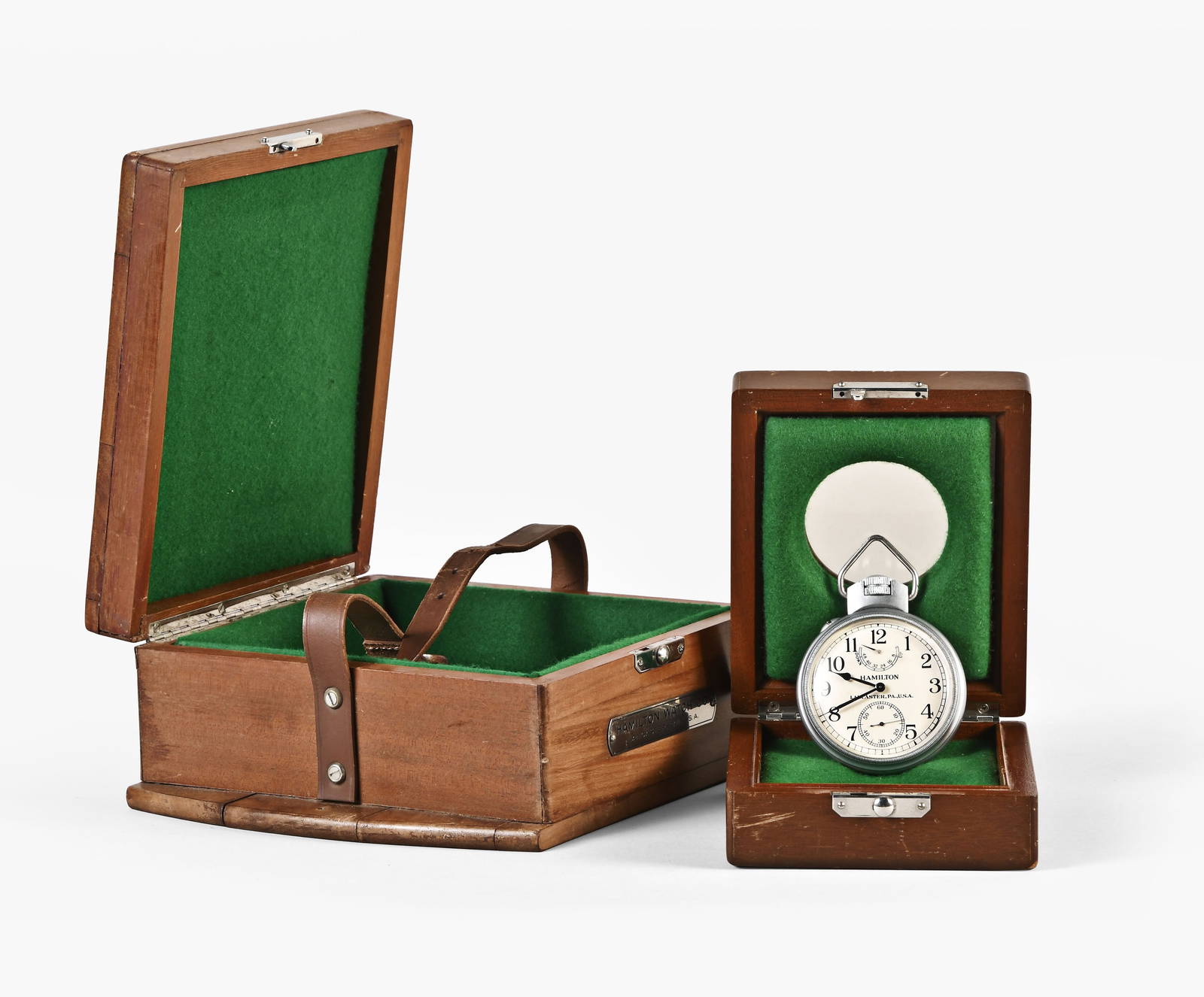 A Boxed Hamilton Model 22 Chronometer Watch For The U.s. Army Auction