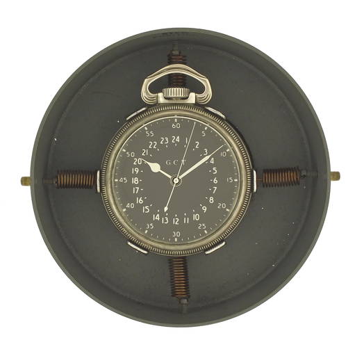 A Hamilton 4992b Navigation Watch With Adamson Carrying Case