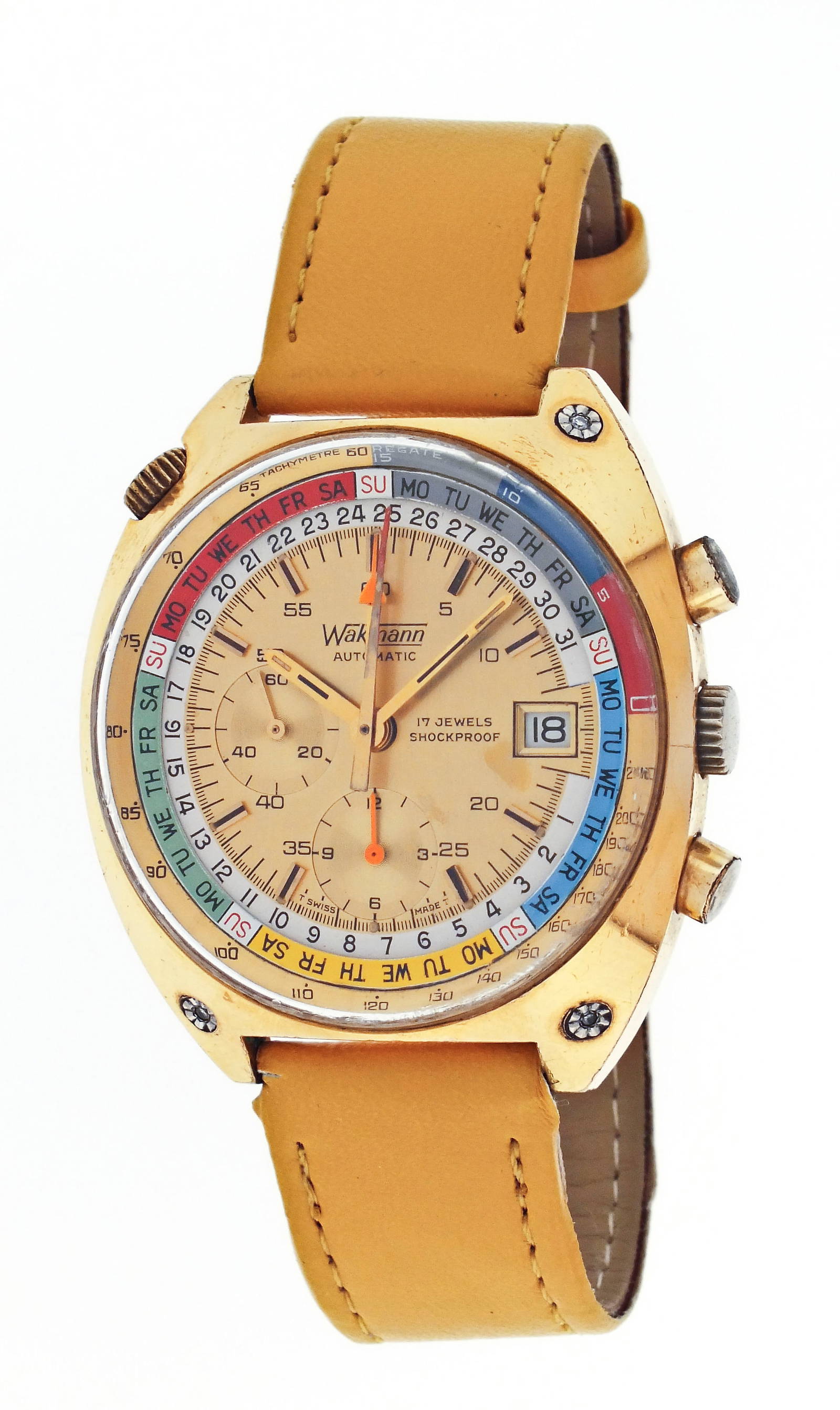 A Wakmann Ref. 9804 Regate Automatic Wrist Chronograph Auction