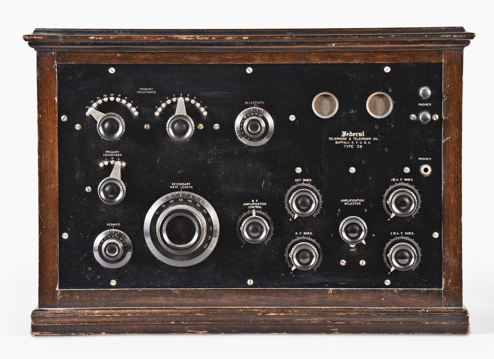 A Federal Telephone & Telegraph Co. Type 59 Receiver Auction