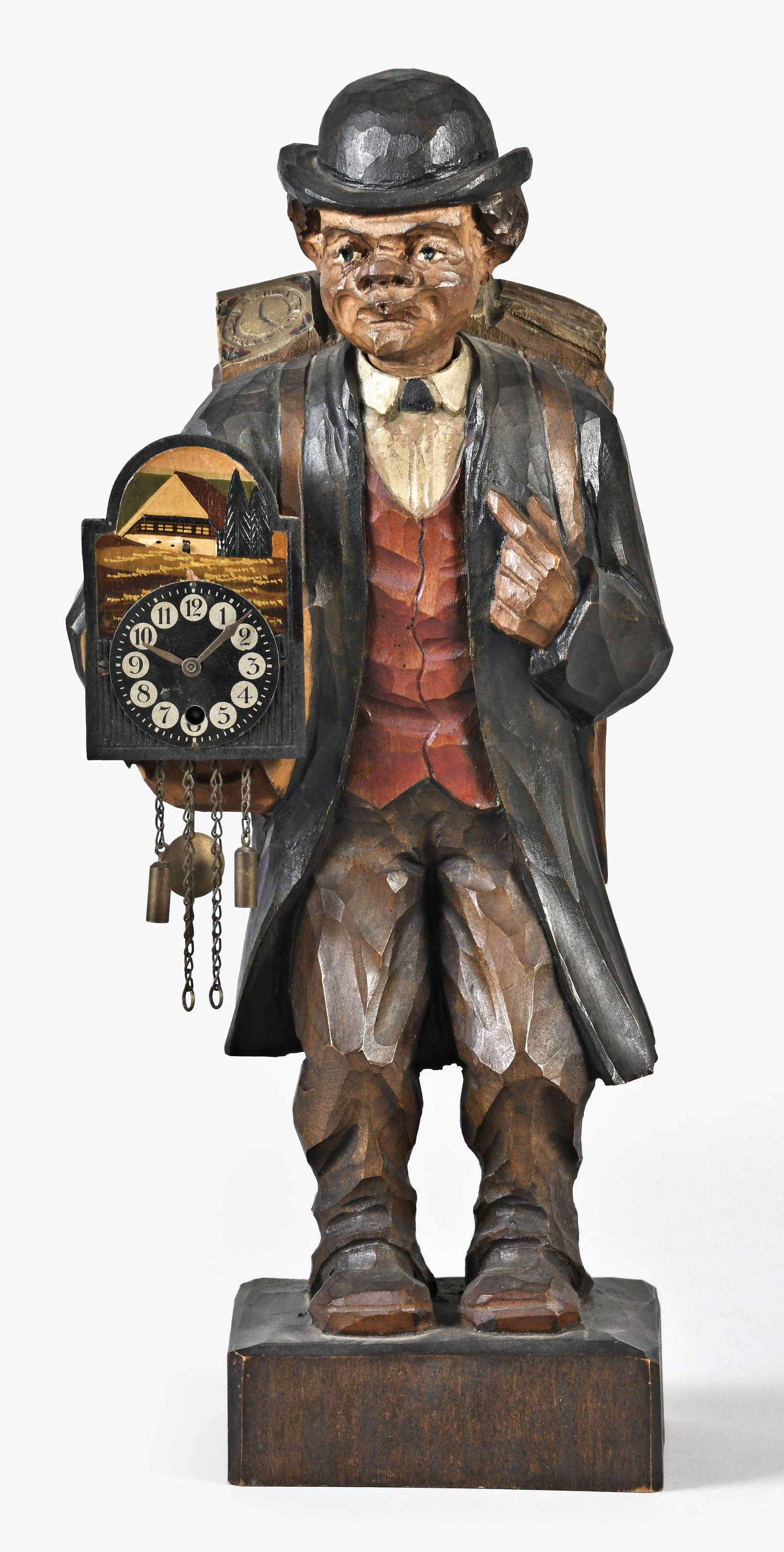 A German Whistler Of A Clock Peddler Auction