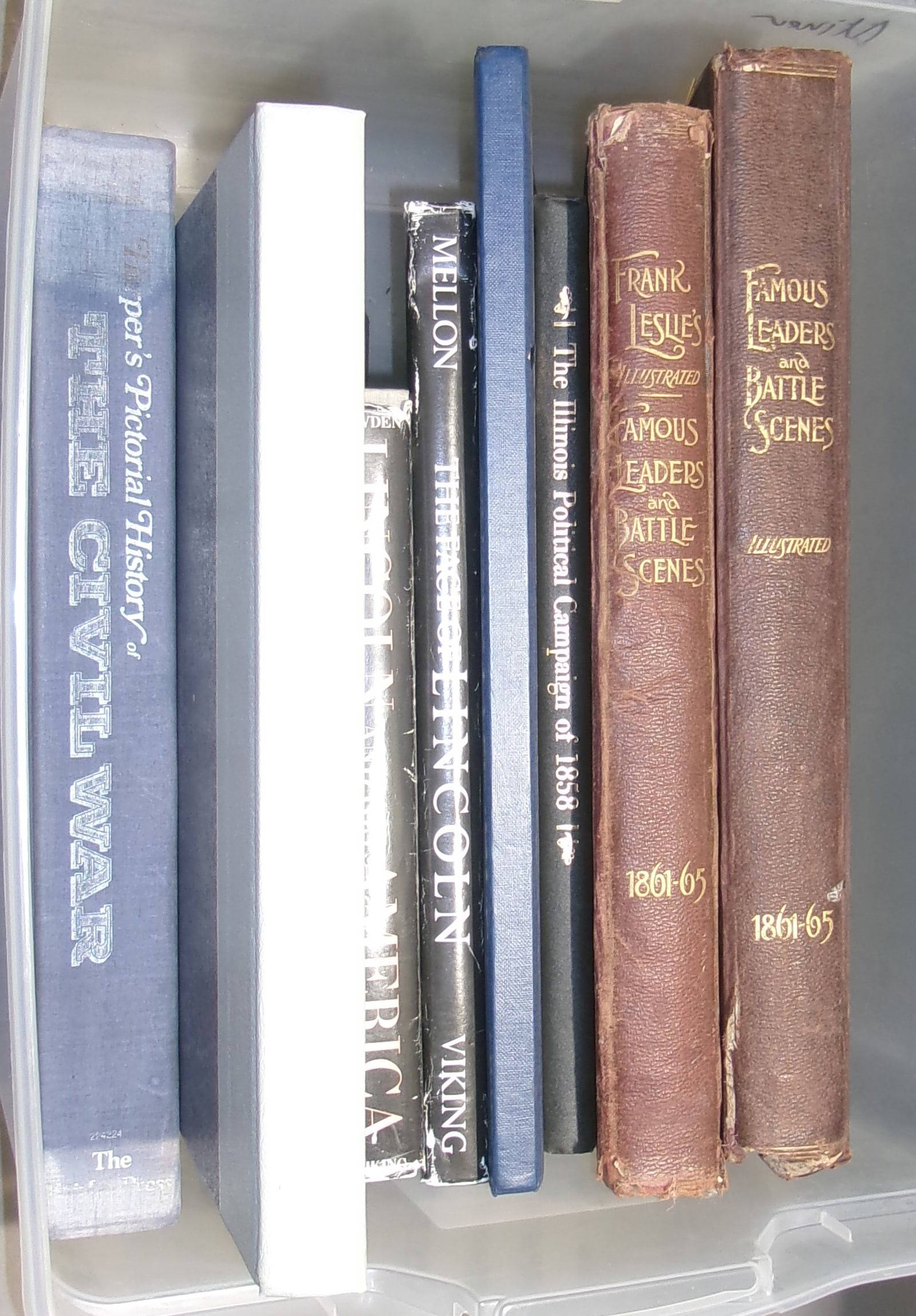 A Lot Of Oversize Books On Abraham Lincoln & The Civil War Auction