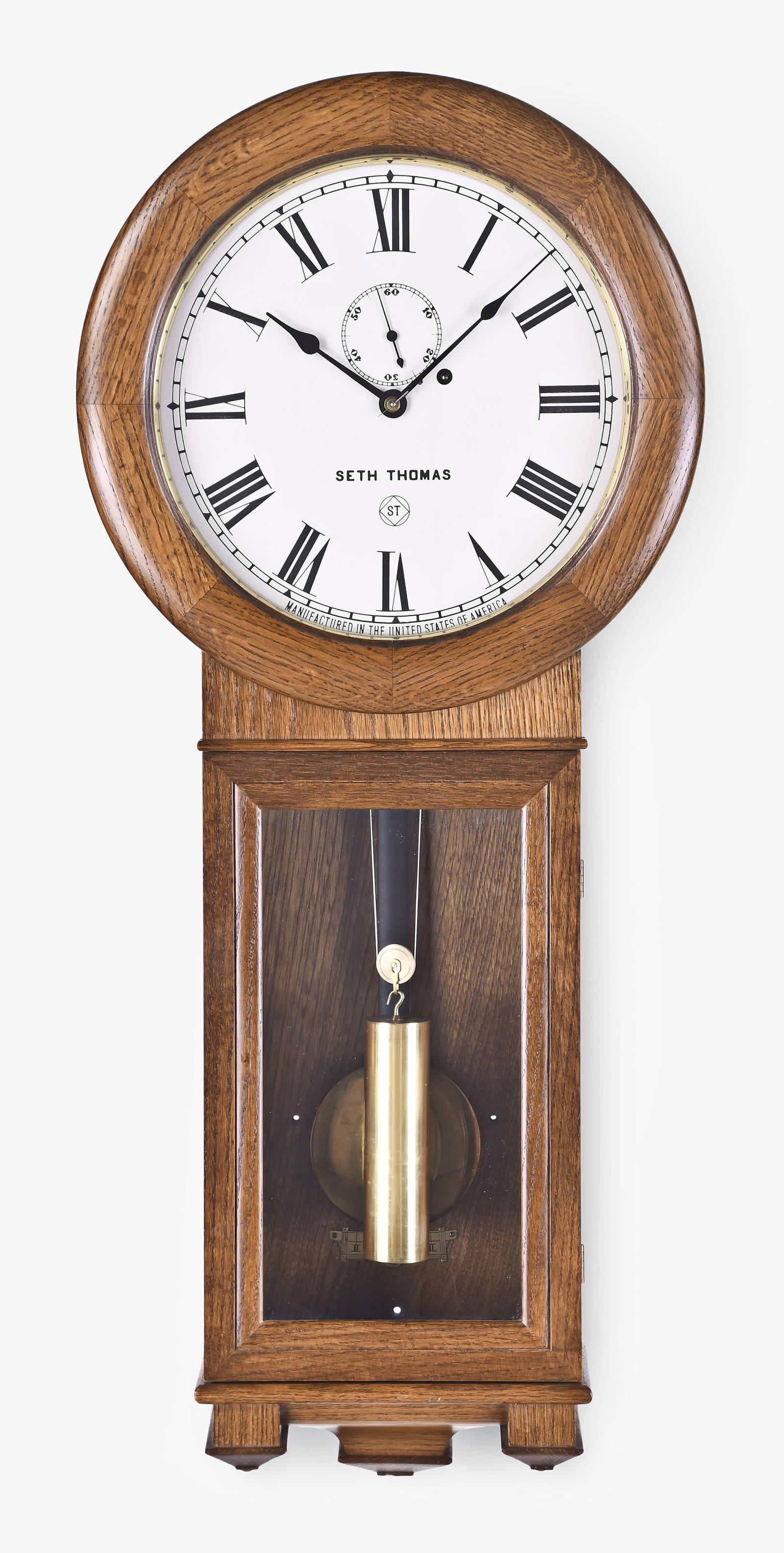 A Seth Thomas Regulator No. 2 - 1976 Reissue Auction