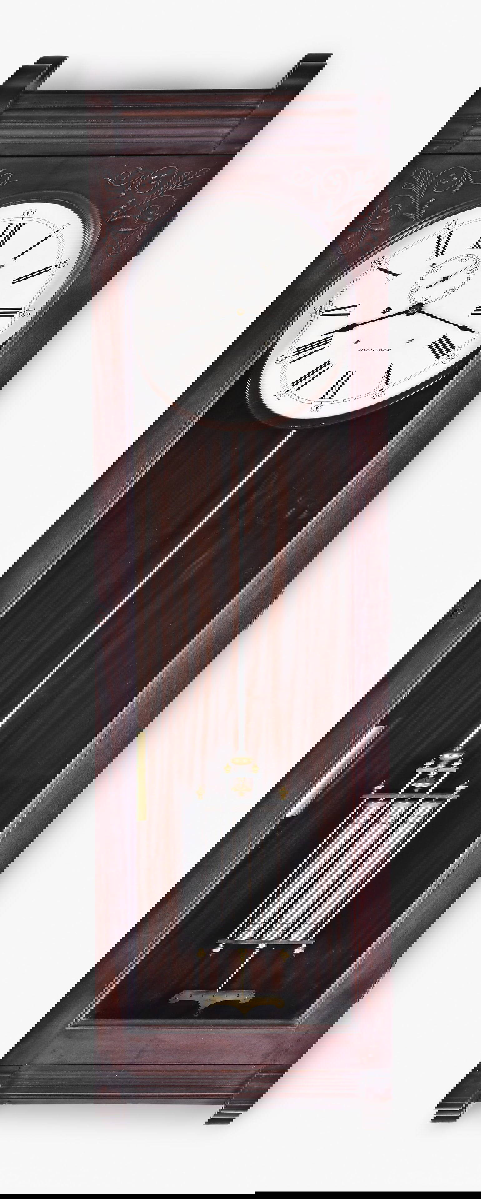 A Waltham Clock Co. Regulator No. 13 Hanging Clock Auction