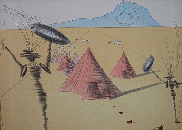 Salvador Dali. 1971. The Tribe Of Gad, The Twelve Tribes Of Israel ...