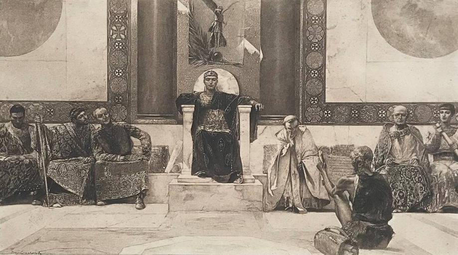 Justinian And His Council