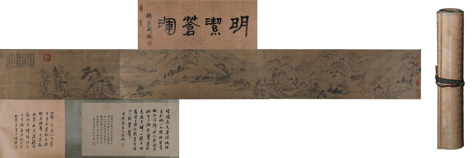 Landscape Painting Long Scroll Auction
