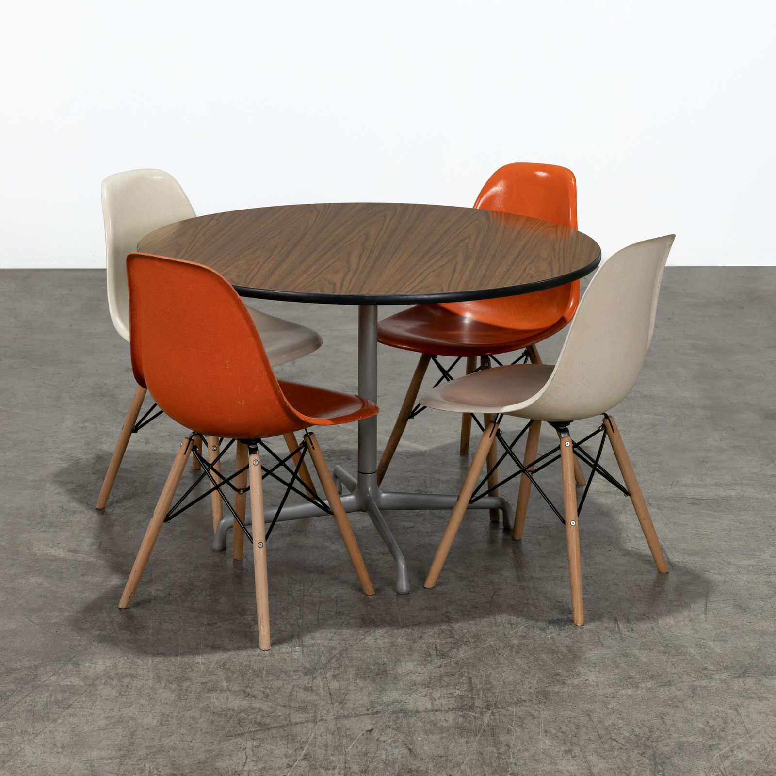 Charles And Ray Eames Table And Chairs