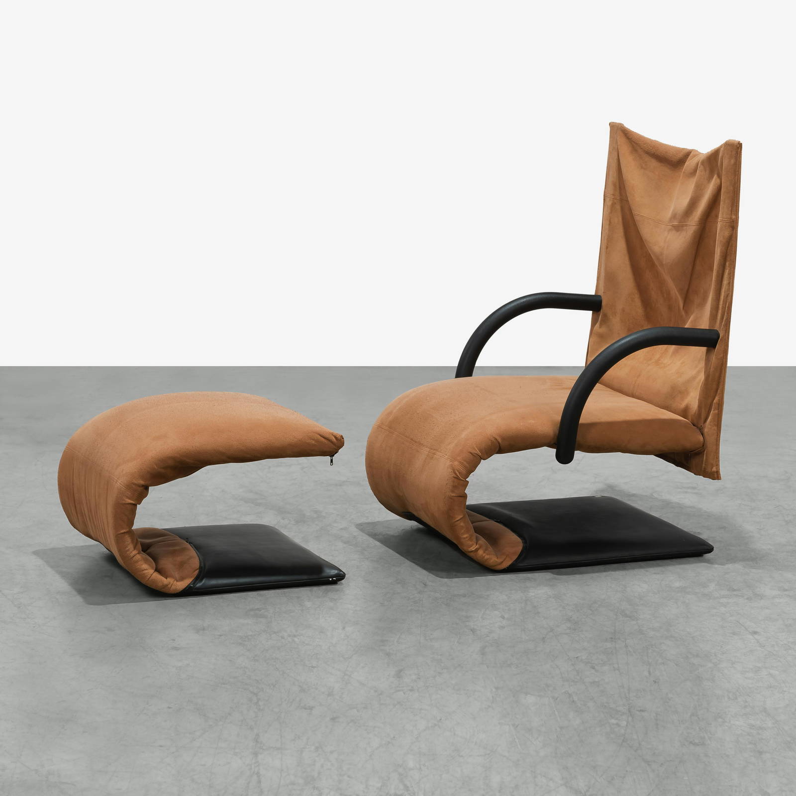 Claude Brisson - Zen Chair & Ottoman Auction