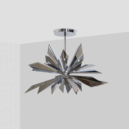 Chrome Starburst Fixture