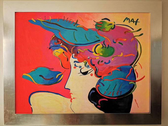 Peter Max Blushing