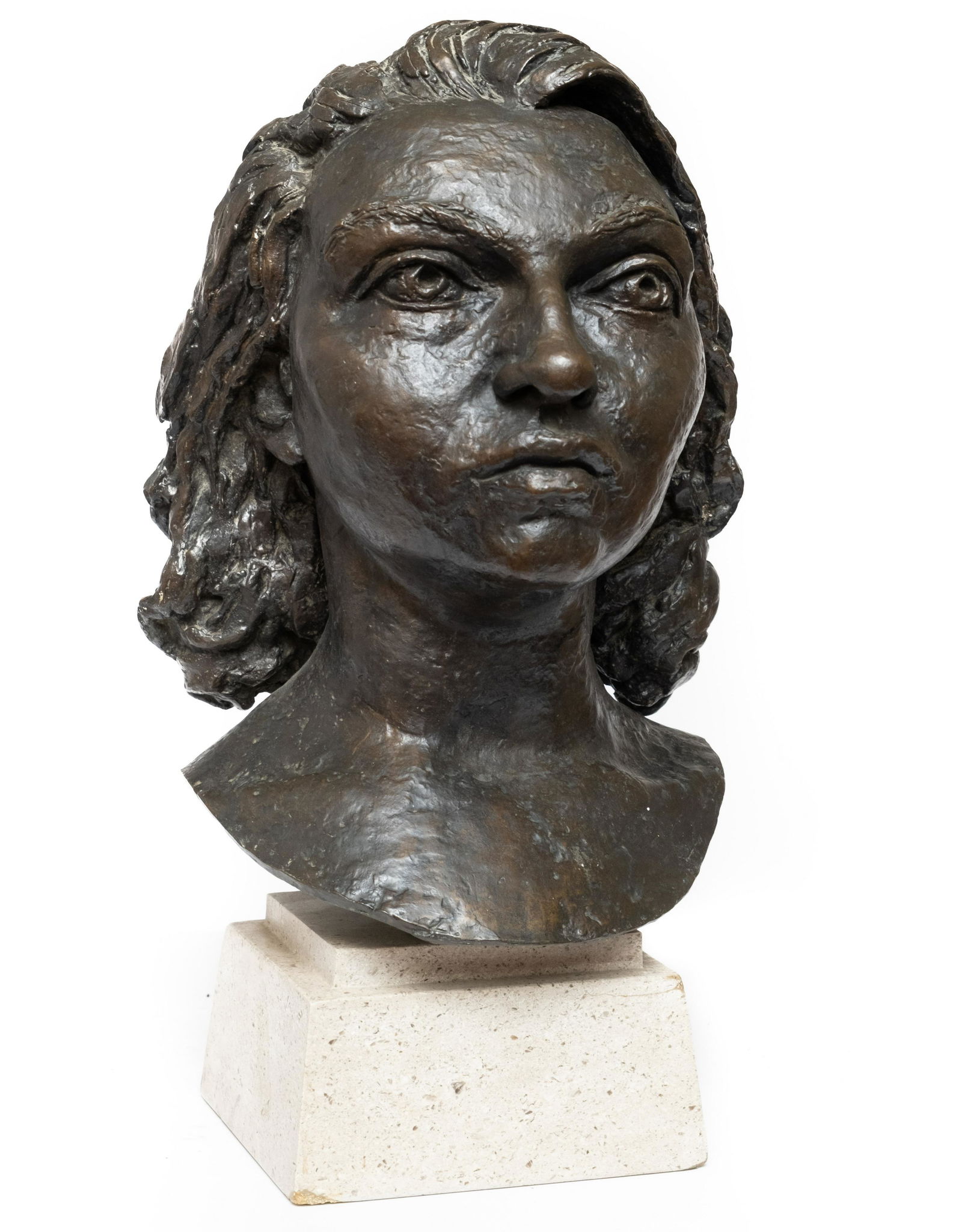 Signed Jacob Epstein Bronze Bust Of Germaine Bras Auction