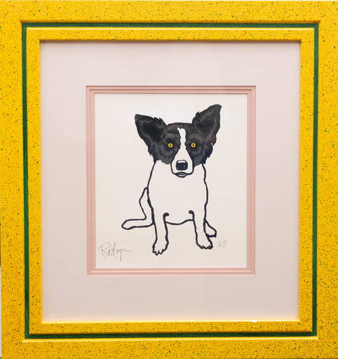 George Rodrigue "little Tiffany" Signed Artist Proof Serigraph On Paper