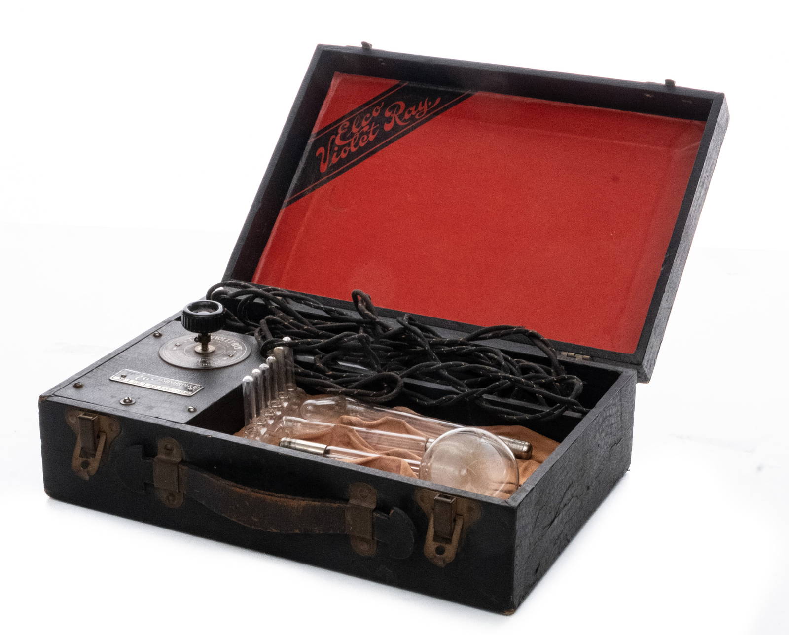 Antique Elco Violet Ray Medical Cure All Machine Auction