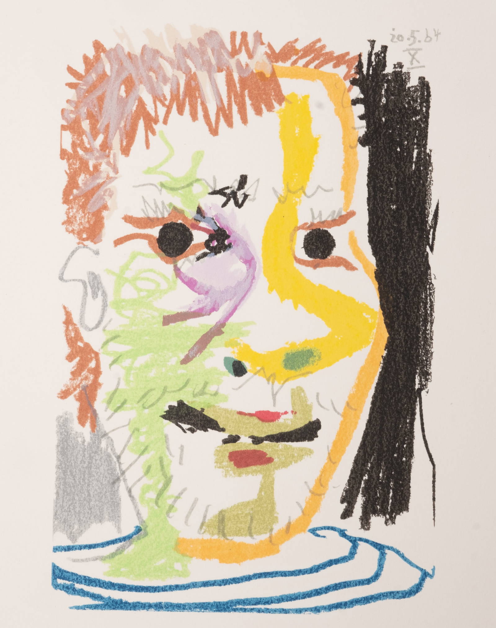 Pablo Picasso Color Lithograph Auction