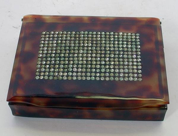 Vintage Jeweled Compact