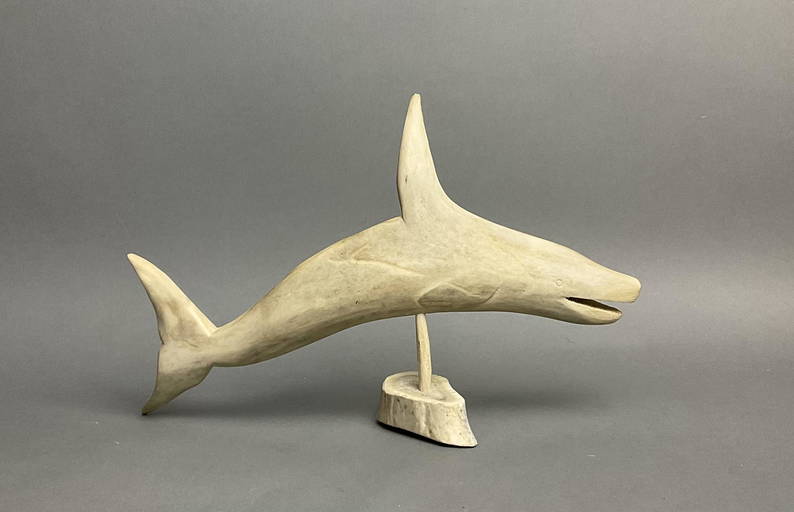 INUIT SHARK CARVING - Sep 15, 2021 | Brooks & Palen, Boutique Auctions ...