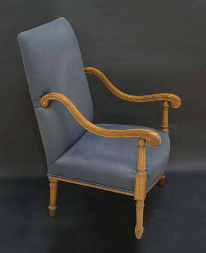 EDWARDIAN LIBRARY CHAIR (#0137) on Apr 23, 2022 | Brooks & Palen ...