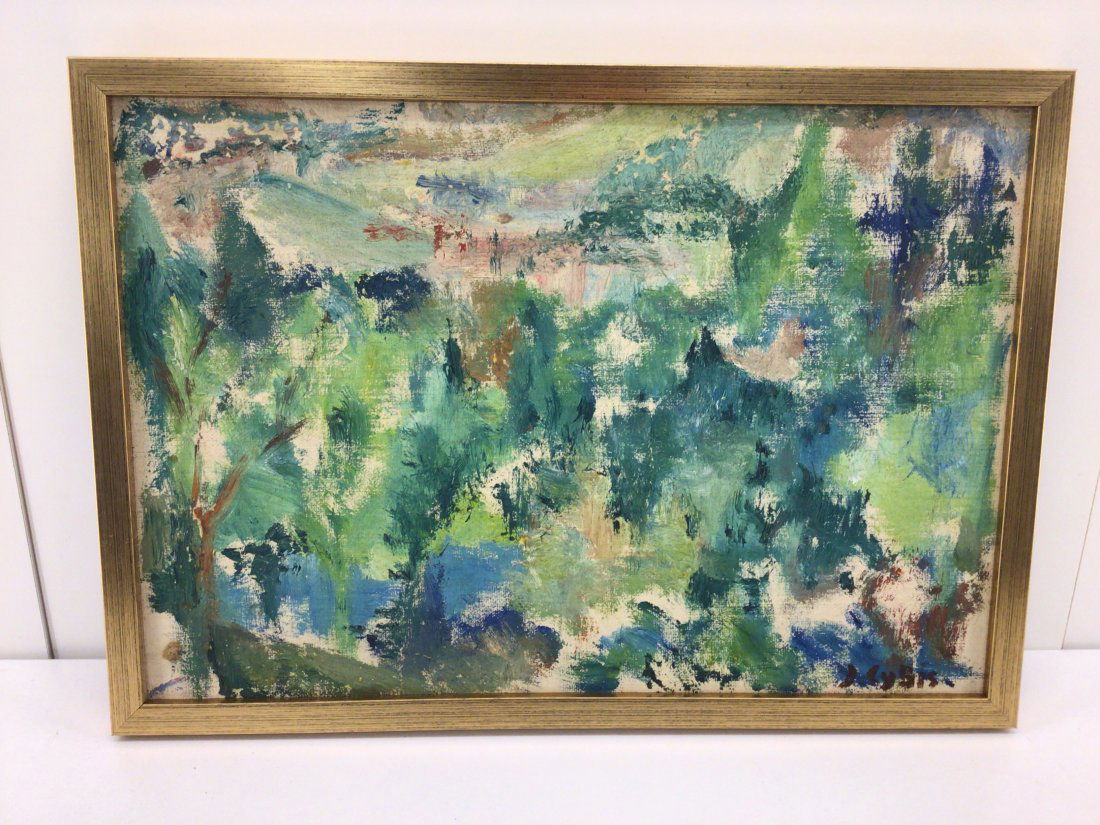 Jan Cybis (poland 1897 1972) Oil On Canvas