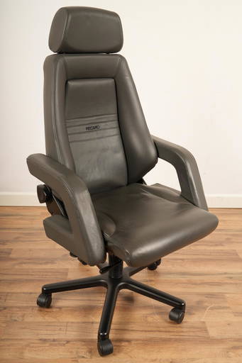 Recaro Adjustable Leather Office Chair