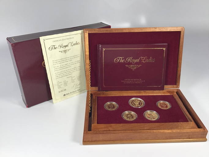 1992 Australia Royal Ladies Gold Proof Coin Set
