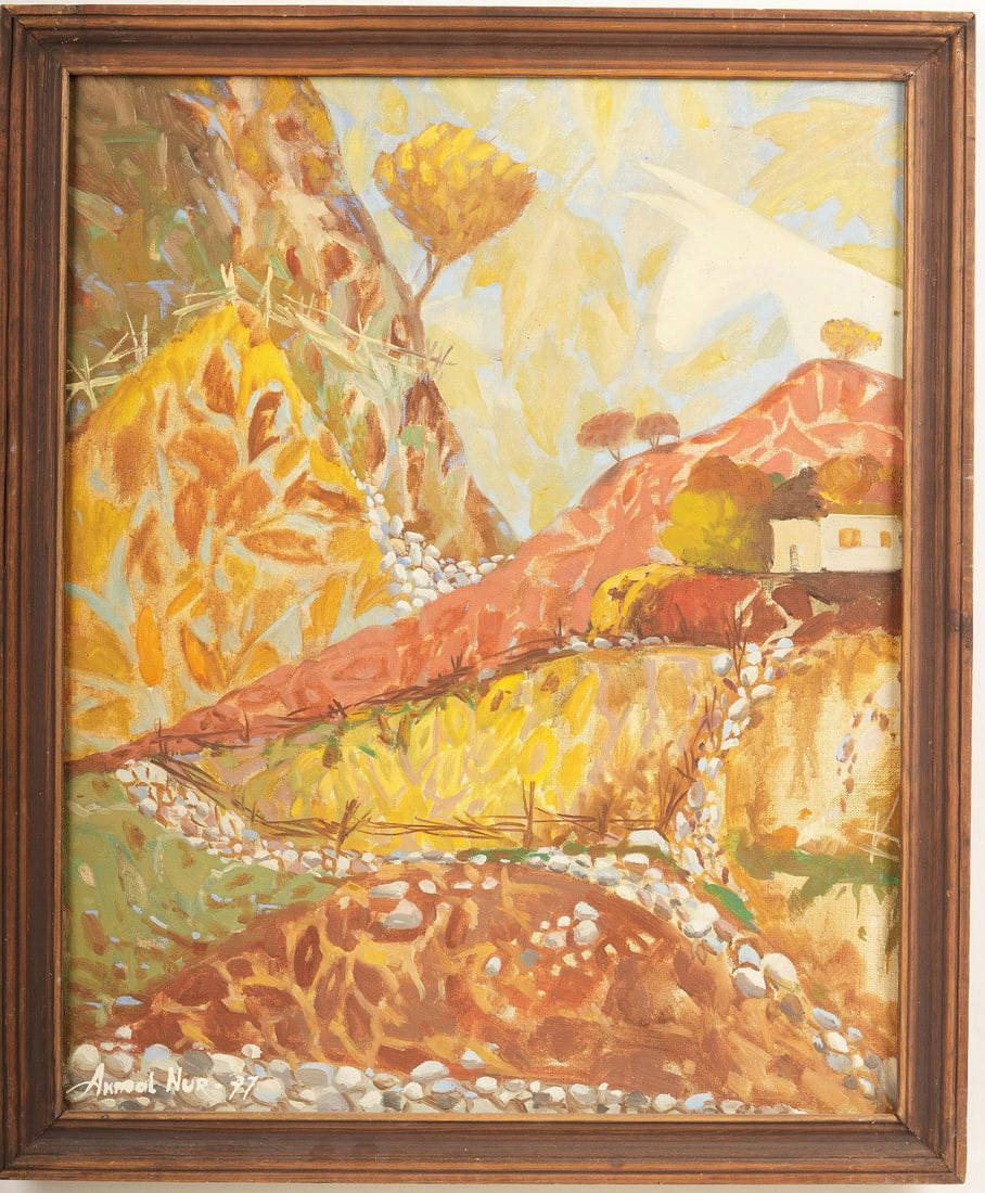 Akmal Nur Oil On Canvas Auction