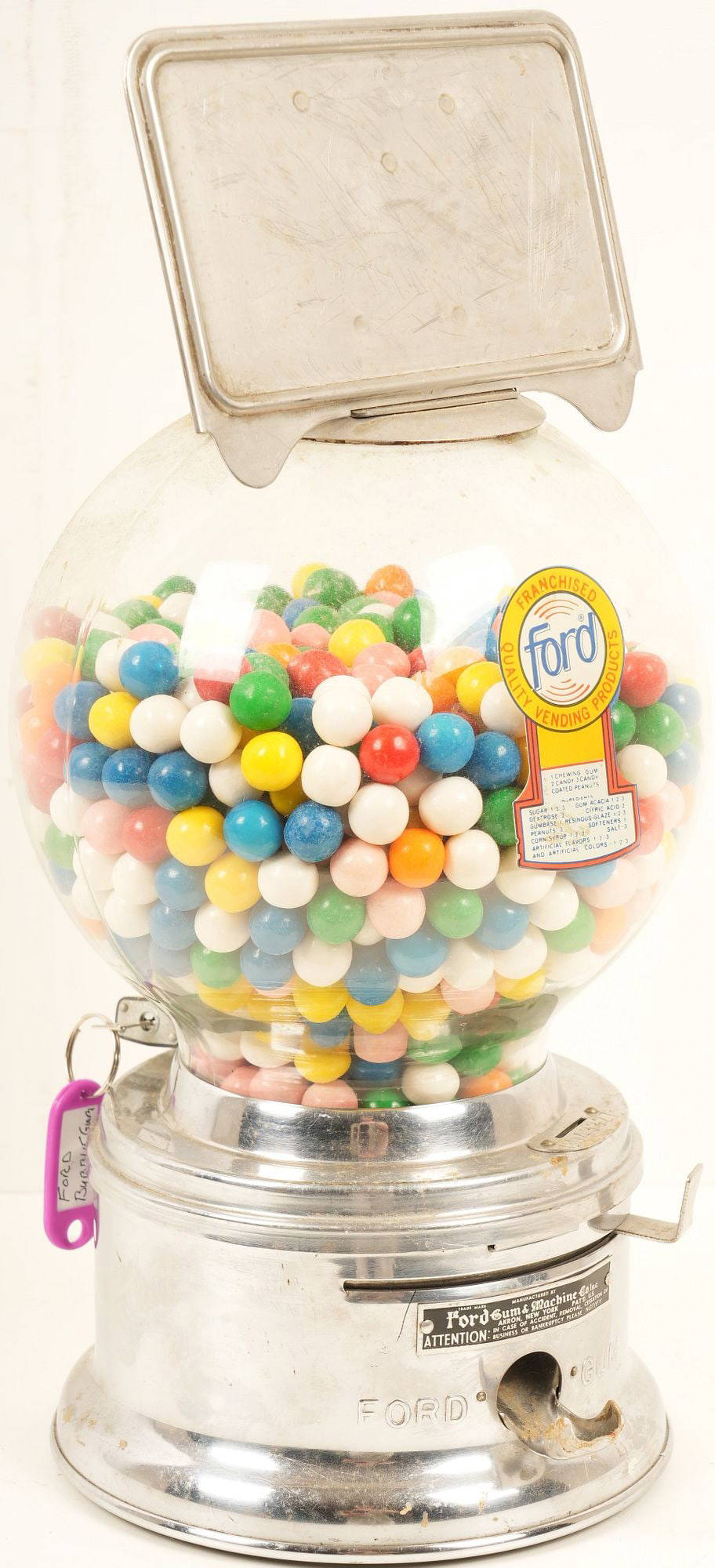 Vintage Ford Gumball Machine Auction