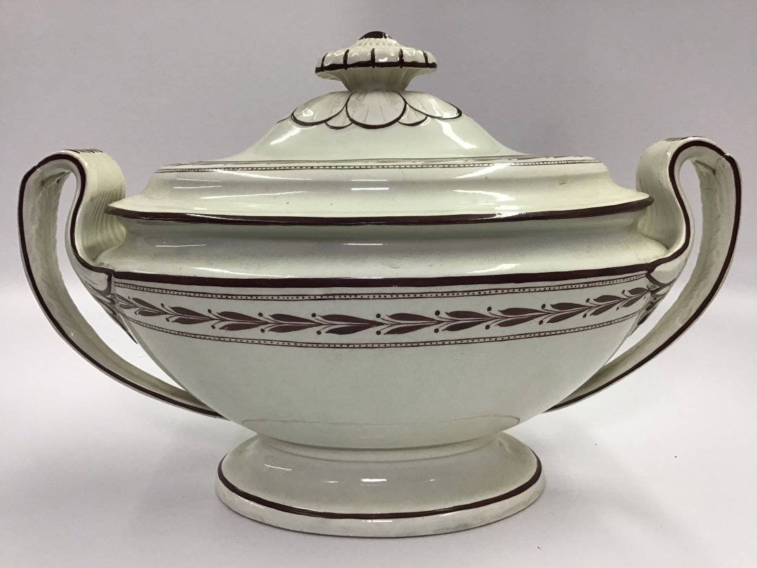 Wedgwood Creamware 18th C Tureen Auction