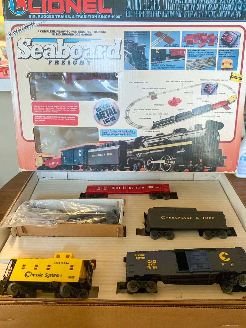 1994 Lionel Seaboard Train Set W Box