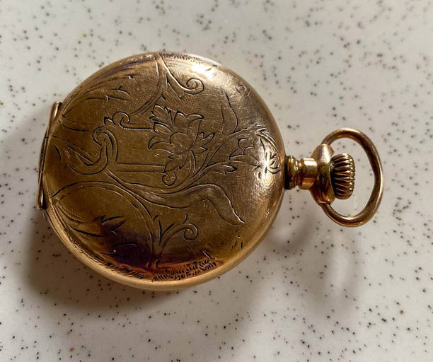 Elgin Pocket Watch Gold