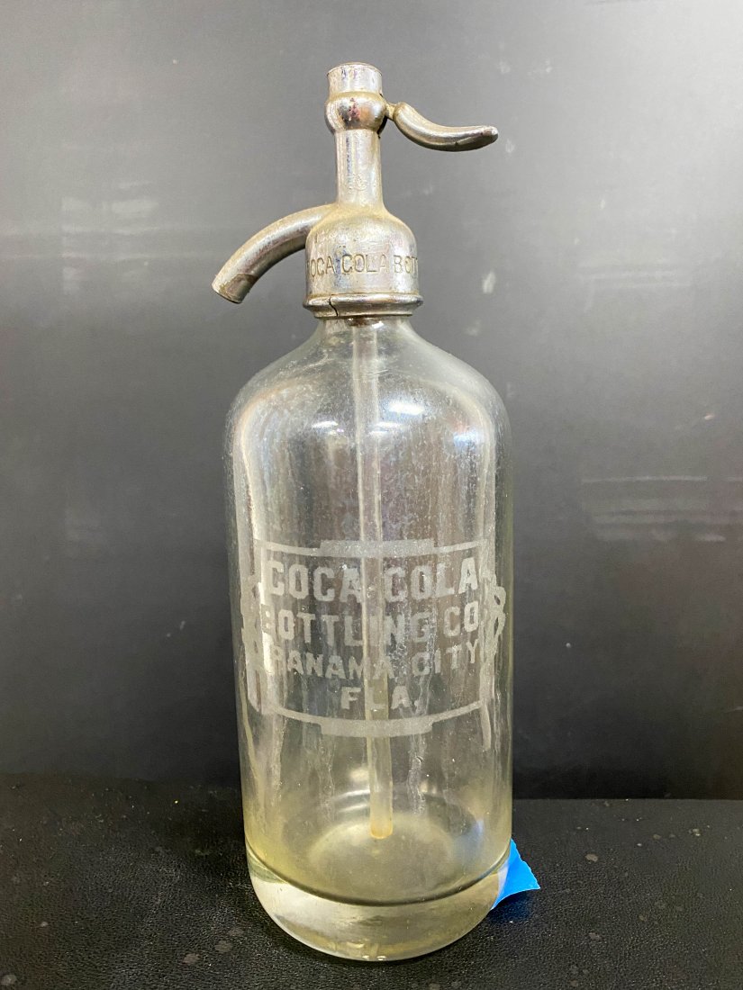 Rare Coca Cola Seltzer Bottle