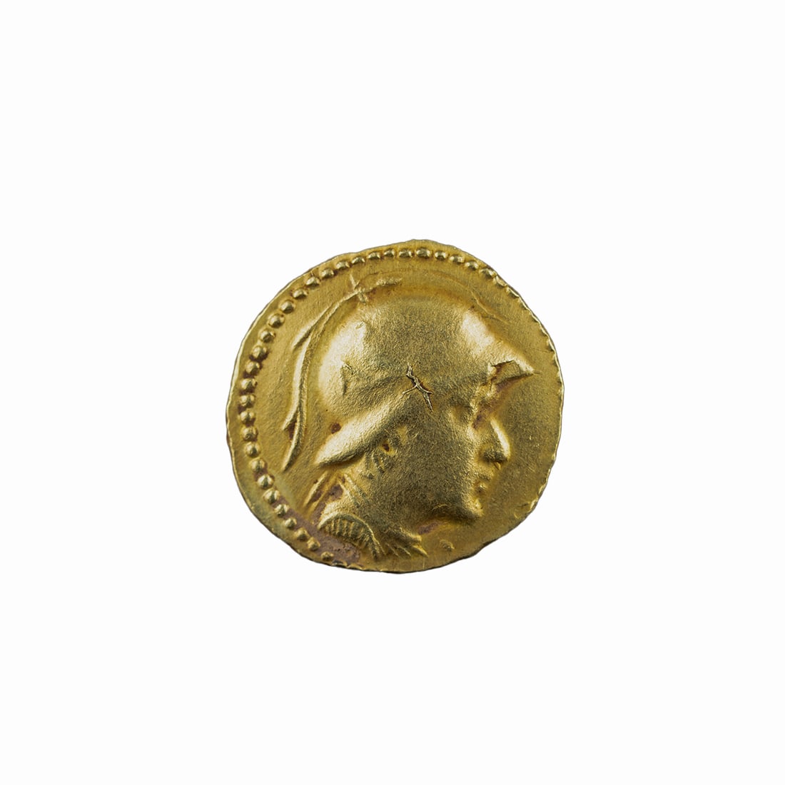 Buy Bactrian Indo Greek Gold Antique Coin [ø2 Cm X 8gram] | Uddiyana ...