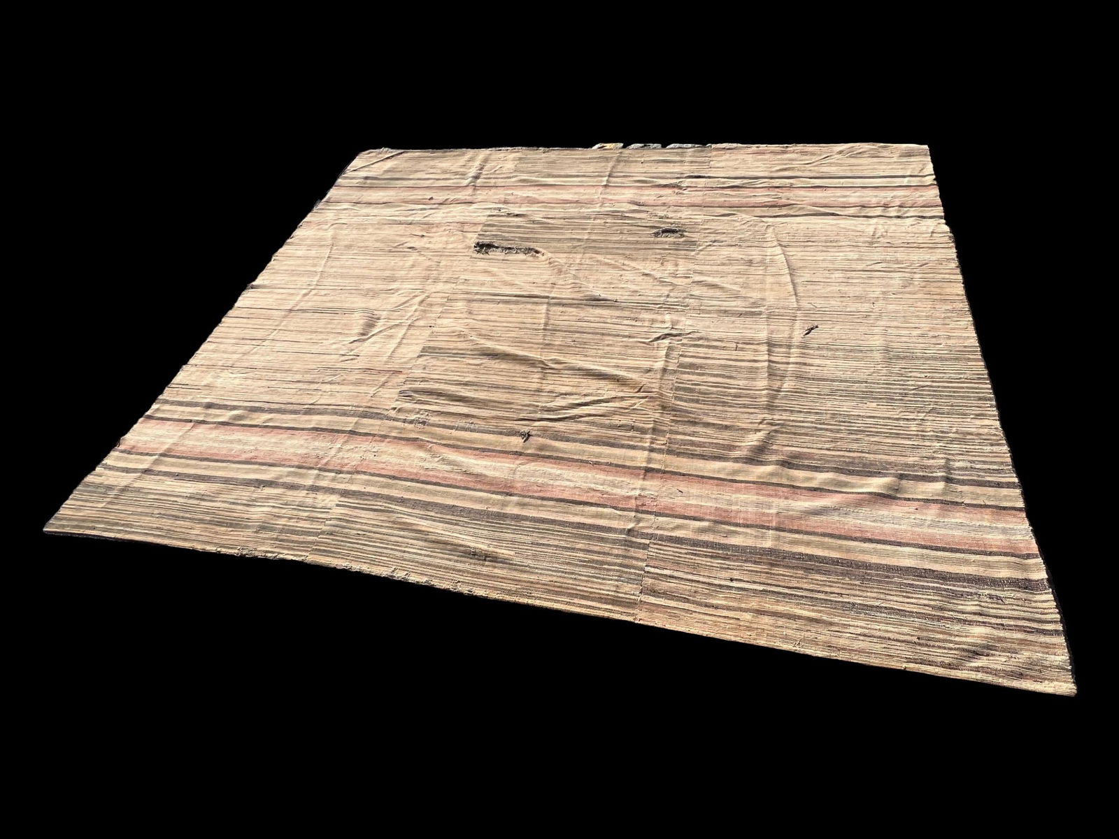 Antique Primitive Rag Rug Carpet Runner - Mar 30, 2023 | Maywood ...