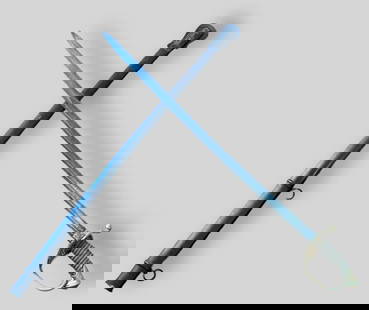 Civil War Period M1860 Cavalry Sword W Scabbard