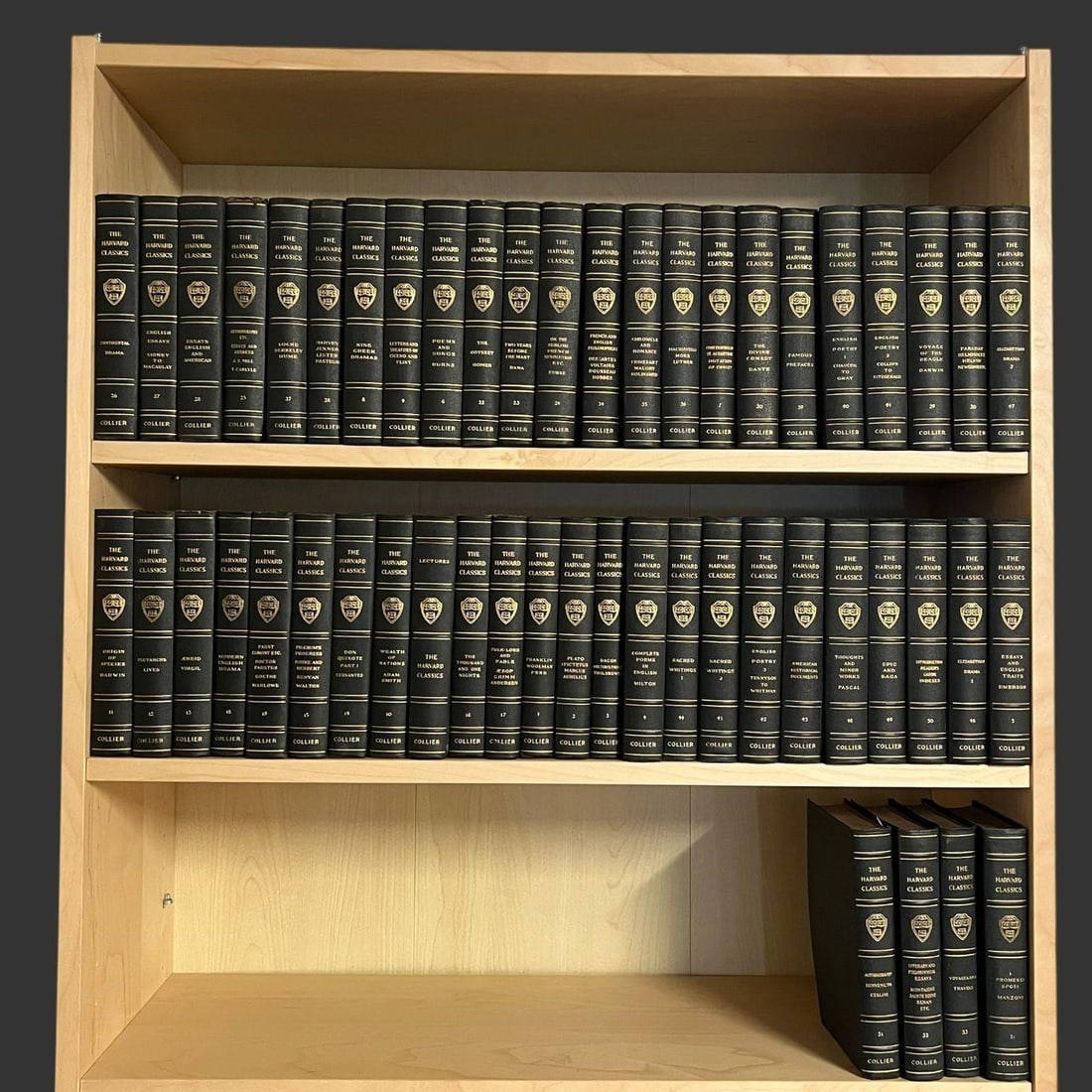 Lot Of 51 The Harvard Classics Hardcover Books Auction