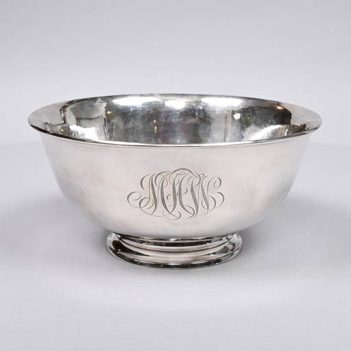 American Silver Bowl, Gebelein Silversmiths