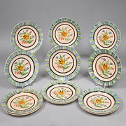 Yellow Spatterware ChinaThistlePatternTeapot. - Mar 09, 2013 ...