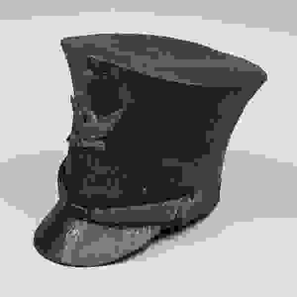 Militia Mans Leather Bell Crown Shako 1820 30