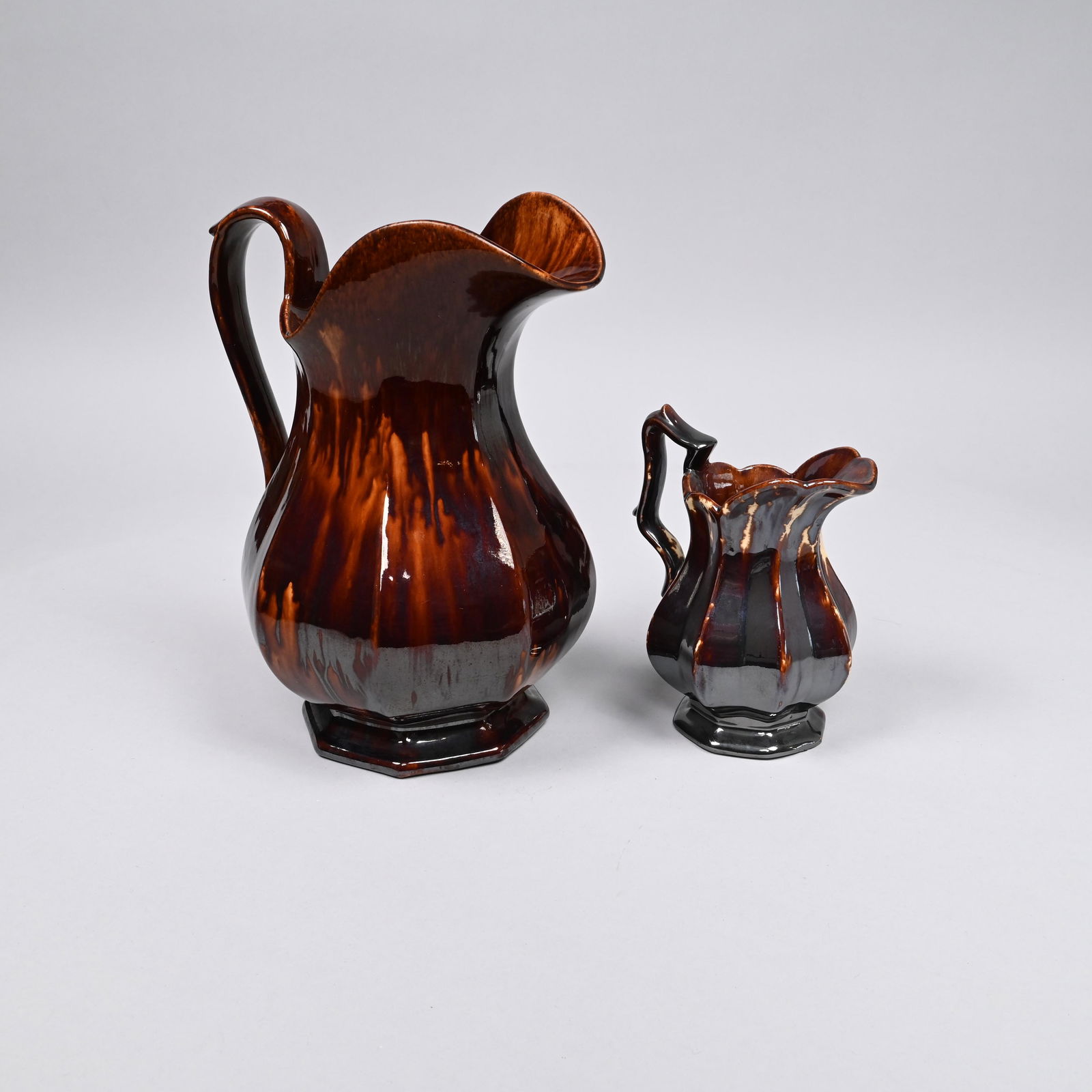 Bennington Flint Enamel Pitcher & Similar Pitcher