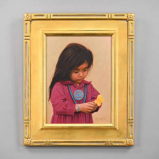 Larry Riley (american, B. 1947) Navajo Lavender