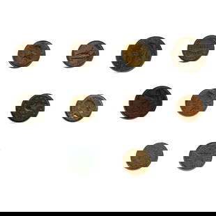 Usa Civil War New York Broas Pie Token Cent