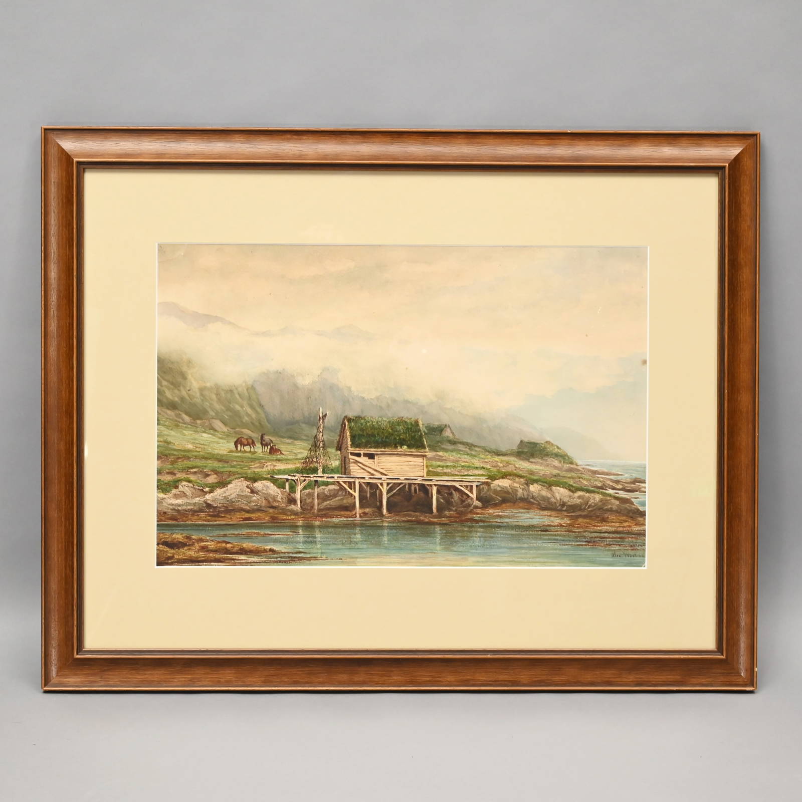 Ferdinand Alexander Wust - Fisherman's Dock Auction