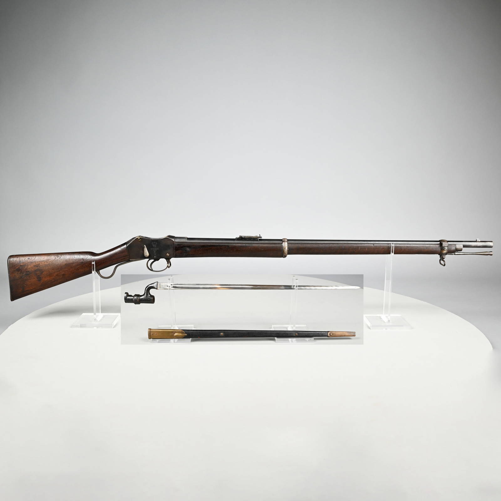 1875 Martini-enfield Mk Ii Lever Action Rifle Auction