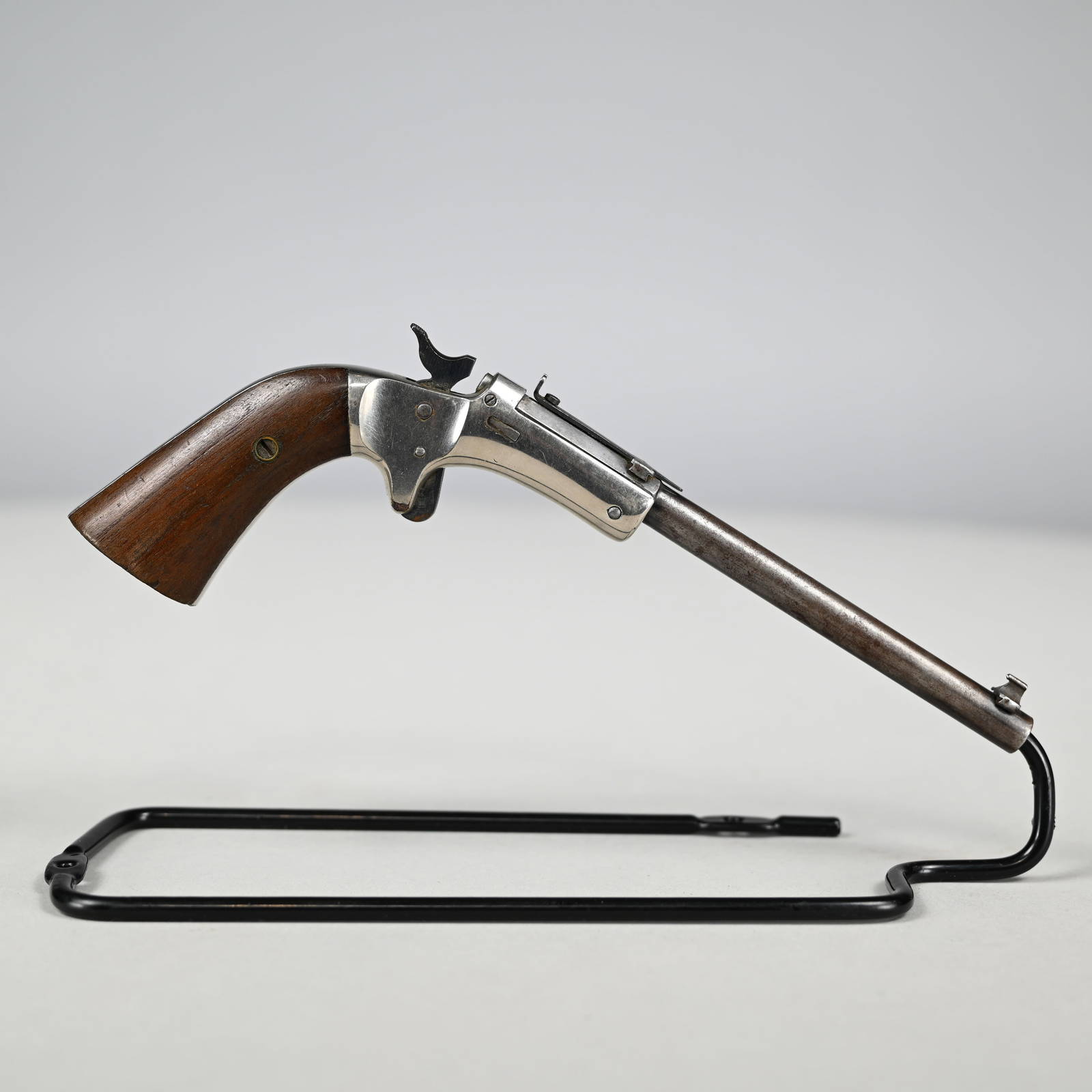 J. Stevens Model 43 Diamond Tip Up Pistol, .22 Rf Auction