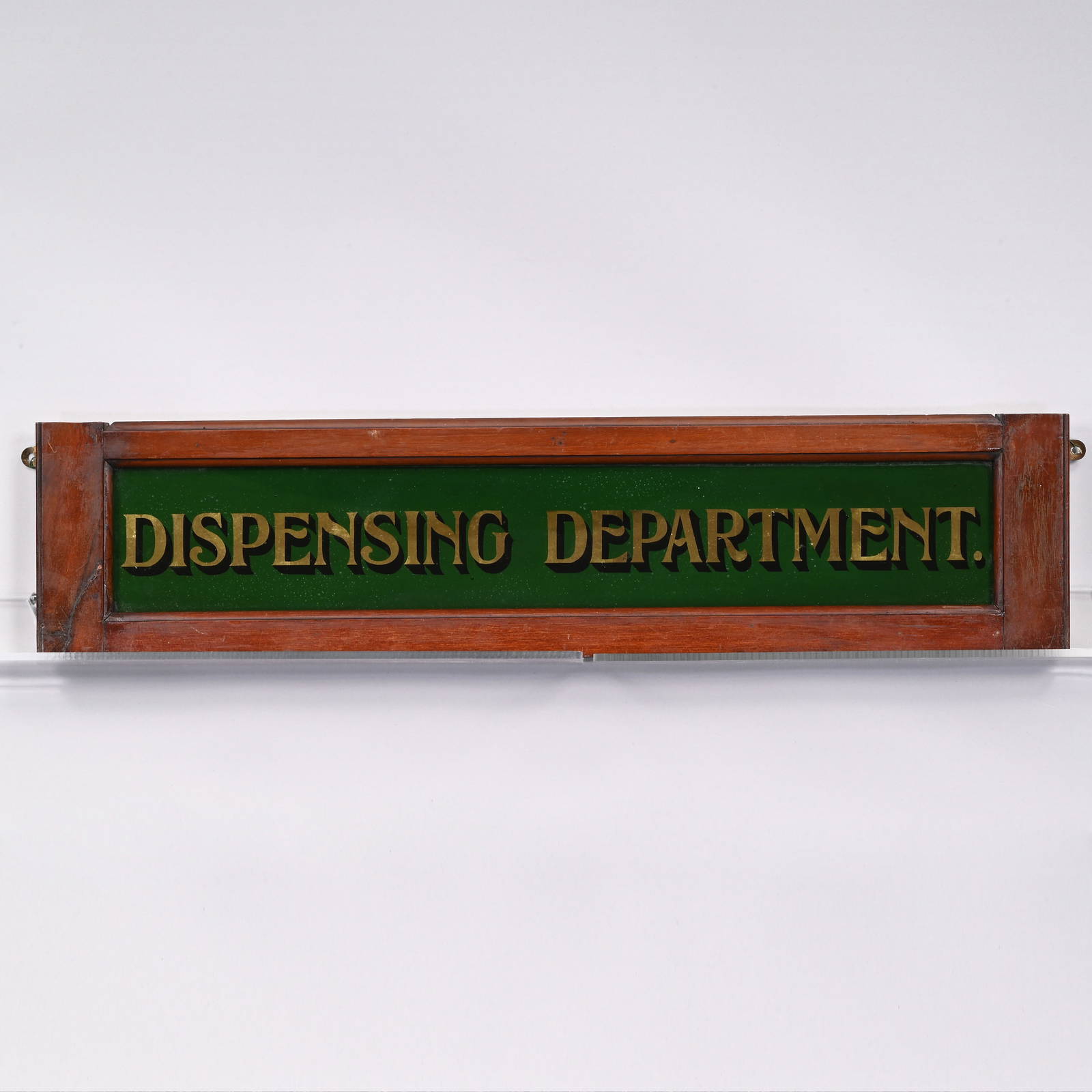 "dispensing Department" Druggists Sign Auction